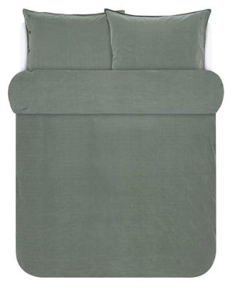 Marc O'Polo Marc O Polo Bettw&auml;sche Senja Green 1 Bettbezug 200 x 200 cm + 2 Kissenbez&uuml;ge 80 x 80 cm