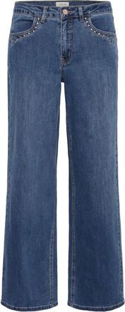 Cream Femme, Jeans, Bleu, Taille: W24 L32 Wide Jeans