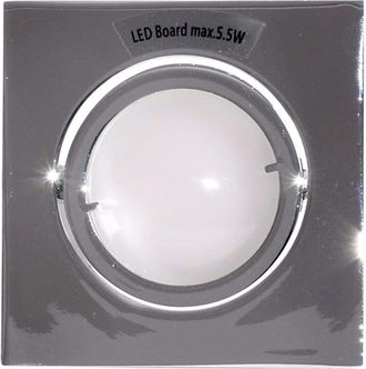 Paul Neuhaus 7592-17 A+, Einbauleuchte, Eisen, 5,5 W, chrom, 8 x 8 x 4 cm