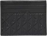 Calvin Klein Porte-cartes en cuir textur&eacute;