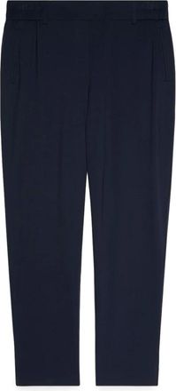 Fiorella Rubino Femme, Pantalons, Bleu, Taille: 42 FR Joggers en maille Milano