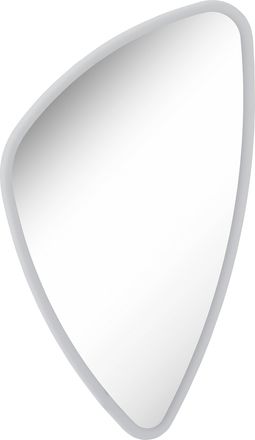 Fackelmann LED Spiegel Organic Mirrors/Wandspiegel mit umlaufender LED-Beleuchtung/Maße (B x H x T): ca. 55 x 89 x 3 cm/hochwertiger Badspiegel/Breite 55 cm