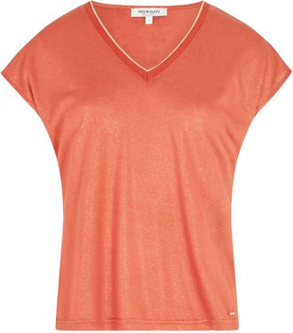 Morgan Damen 241-daga Kurzarm-T-Shirts, Paprika M, M