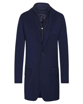 Hackett Wollsakko mit austrennbarer Zip Blende in