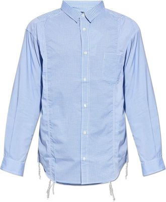 Comme Des Gar&ccedil;ons Homme, Chemises, Bleu, Taille: L Checked Pattern Shirt