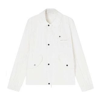 A|X Armani Exchange Herren, Jacken, Wei&szlig;, LGr&ouml;&szlig;e