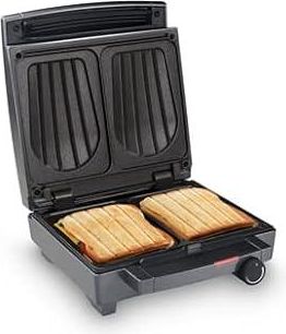 Fritel Fritel SW 1451 - Appareil &agrave; croque/Croque-monsieur - 22x29cm - 1400W - 2XL croques - Plaques fixes - Rangement vertical