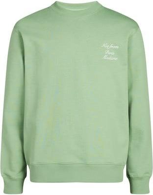 Dr&ocirc;le de Monsieur Sweat broderie poitrine et dos en coton