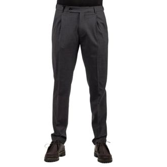 Berwich Pantalon Long R&eacute;tro - Homme - Pantalons - Gris - Taille: M