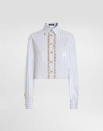 Dolce & Gabbana Striped Shirt - Frau Blusen Und Tops n/d 40