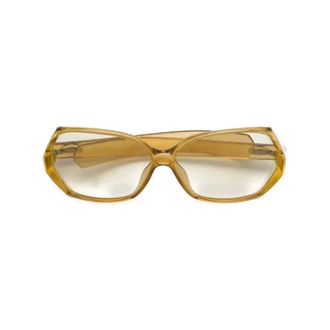 Dior Pre-owned Acetat sonnenbrillen - - Pre-owned - Damen - Gelb - ONE SIZE