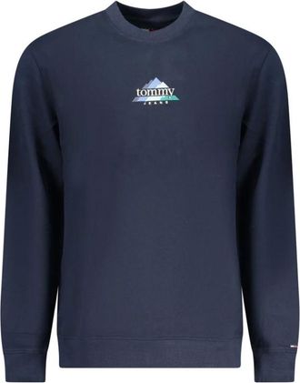 Tommy Hilfiger Homme, Sweatshirts et sweats &agrave; capuche, Bleu, Taille: XL SweaT-shirt ras du cou