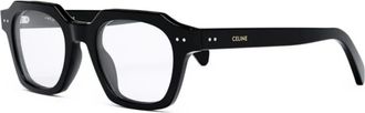 Celine D&uuml;nner geometrischer Rahmen - - Accessories - unisex - Schwarzk - 49 MM