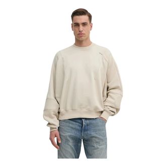 Heliot Emil Heliot Emil, Homme, Sweatshirts et sweats &agrave; capuche, Beige, Taille: XL SweaT-shirts
