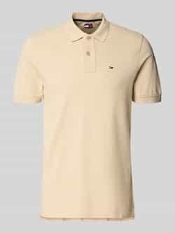 Tommy Jeans Regular Fit Poloshirt aus reiner Baumwolle