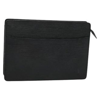 Louis Vuitton Pre-owned Epi Leder Clutch Bag - - Pre-owned - Damen - Schwarzk - ONE SIZE