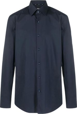 HUGO BOSS Homme, Chemises, Bleu, Taille: XL H-Hank Shirt