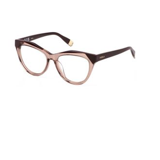 Furla Sph&auml;rische Brille mit Logo - - Accessories - Damen - Rosa - ONE SIZE