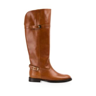 Marc Cain Lederreitstiefel mit Schnallen - - Shoes - Damen - Braun - 38 EU
