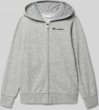 Champion Regular Fit Sweatjacke mit Logo-Stitching