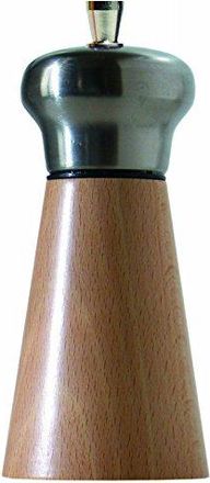De Buyer MARLUX p240.100101 Pfeffermühle Holz Natur 5,5 x 5,5 x 10 cm