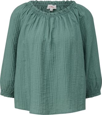 s.Oliver Off-Shoulder Bluse kurzam