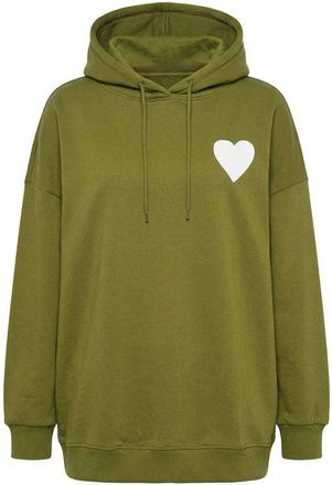 STUDIO UNTOLD Sweatshirt Hoodie oversized Kapuze Heart-Prints