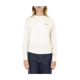 Lacoste Damen, Sweatshirts & Hoodies, Wei&szlig;, SGr&ouml;&szlig;e