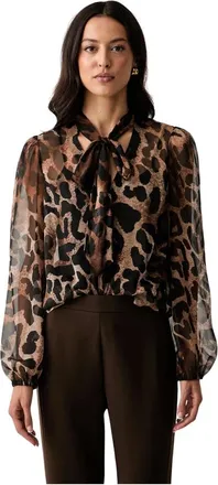 Twinset Damen, Blusen & Hemden, Braun, SGr&ouml;&szlig;e