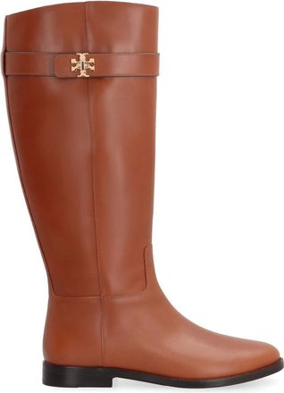 Tory Burch Bottes d&eacute;quitation T Lock - Femme - Chaussures - Brun - Taille: 36 EU