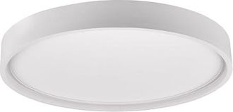 Trio Leuchten LED Deckenleuchte Doha 641310231, Metall Weiß matt, Acryl, inkl. 29 Watt LED