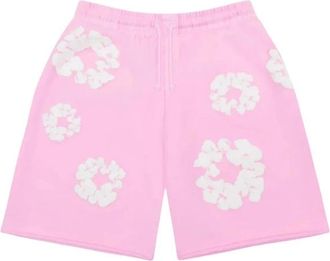 Denim Tears Damen, Shorts, Rosa, LGr&ouml;&szlig;e