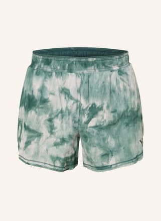 Yohji Yamamoto 2-In-1-Laufshorts gruen