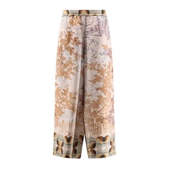 Pierre-Louis Mascia Femme, Pantalons, Multicolore, Taille: 40 FR Pantalon Palazzo Cialda
