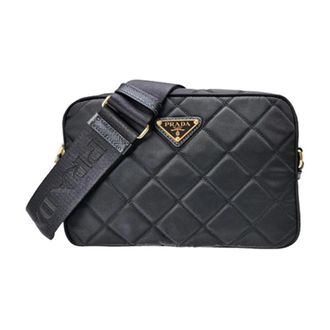Prada Gesteppte Schultertasche - - Bags - Damen - Schwarzk - ONE SIZE