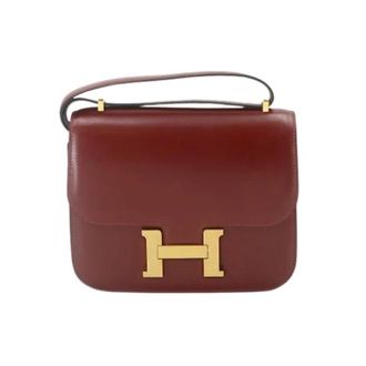 Herm&egrave;s Pre-owned Constance Schultertasche - - Pre-owned - Damen - Rot - ONE SIZE