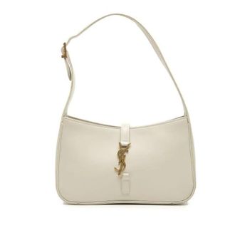 Saint Laurent Sac bandouli&egrave;re Le 5 a 7 Pre-owned - Femme - Pre-owned - Blanc - Taille: ONE Size