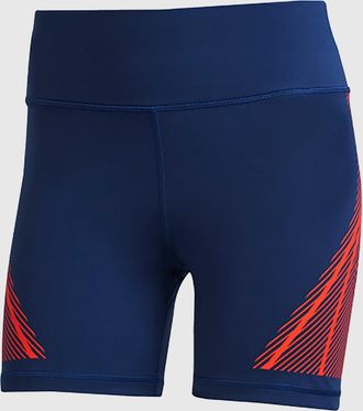 Stella McCartney TruePace Running Shorts, Woman, Navy, Size: XL