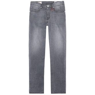 Sartoria Tramarossa Homme, Jeans, Gris, Taille: W32 Jean Michelangelo Gris avec Effet Us&eacute;