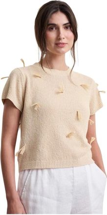 Bitte Kai Rand Femme, Pulls, Beige, Taille: 42 FR Pulls &agrave; col rond