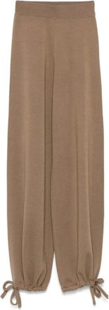 Max Mara Femme, Pantalons, Brun, Taille: 38 FR Nigeria Knitted Trouser