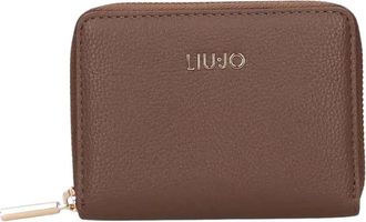 Liu Jo Mini Zip-Around Geldb&ouml;rse - - Accessories - Damen - Braun - ONE SIZE
