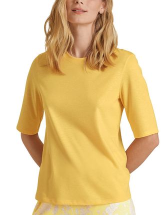 CALIDA Favourites T-Shirt Damen, temperaturausgleichend und atmungaktiv