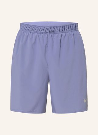 Nike 2-In-1-Laufshorts Dri-Fit Challanger blau