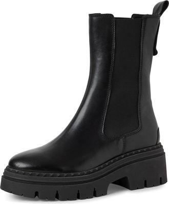 Tamaris Damen Stiefel Leder schwarz 41