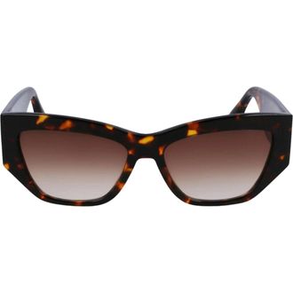 Victoria Beckham Sonnenbrille In Havana Braun