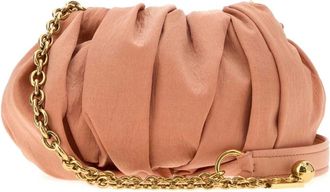 Chlo&eacute; Femme, Sacs, Orange, Taille: ONE Size Pliss&eacute; Shoulder Bag