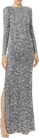 Elisabetta Franchi Femme, Robes, Gris, Taille: 40 FR Red Carpet Dress