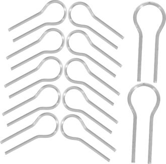 Angoily 100stücke R-förmige Brennnadeln Für Keramik Brennofen Hochtemperaturbeständige Wolfram-draht Töpferwerkzeuge Zum Basteln Von Schmuckanhängern Und DIY 