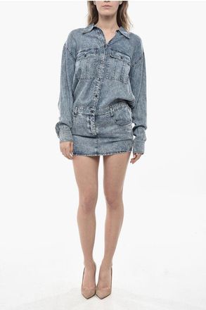 Isabel Marant ETOILE Safari Blouse PALVINA With Italian Collar size 40